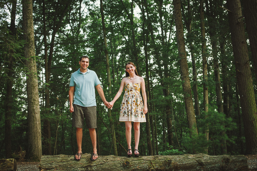 tree-engagement - Fete Photography